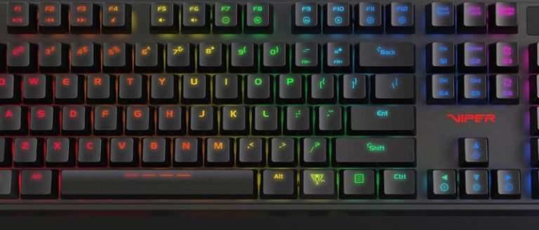 Patriot Viper V760 Review: RGB Backlit Mechanical Gaming Keyboard